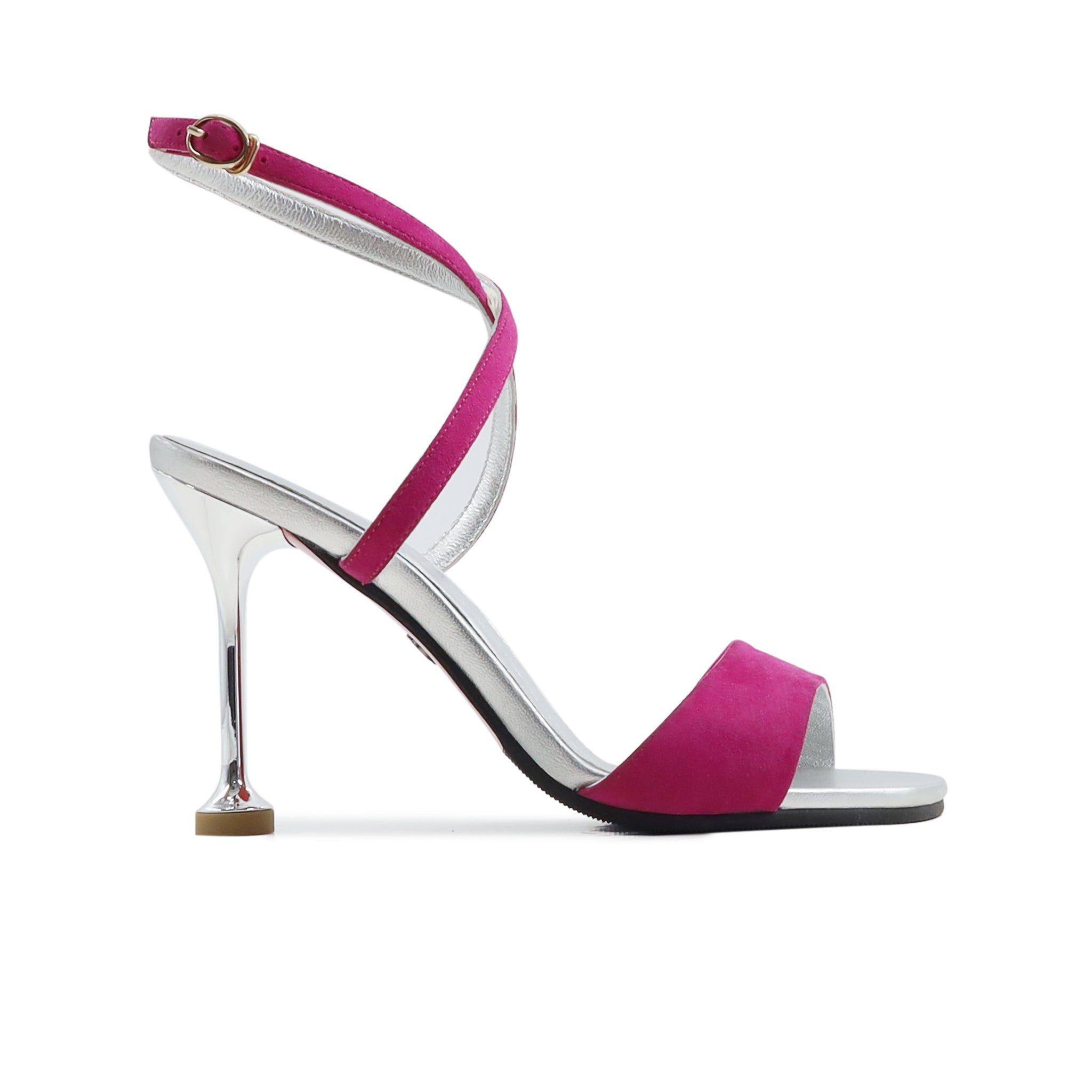 Anna - Women's Fuchsia Strapped Heels – Gomila Intersole