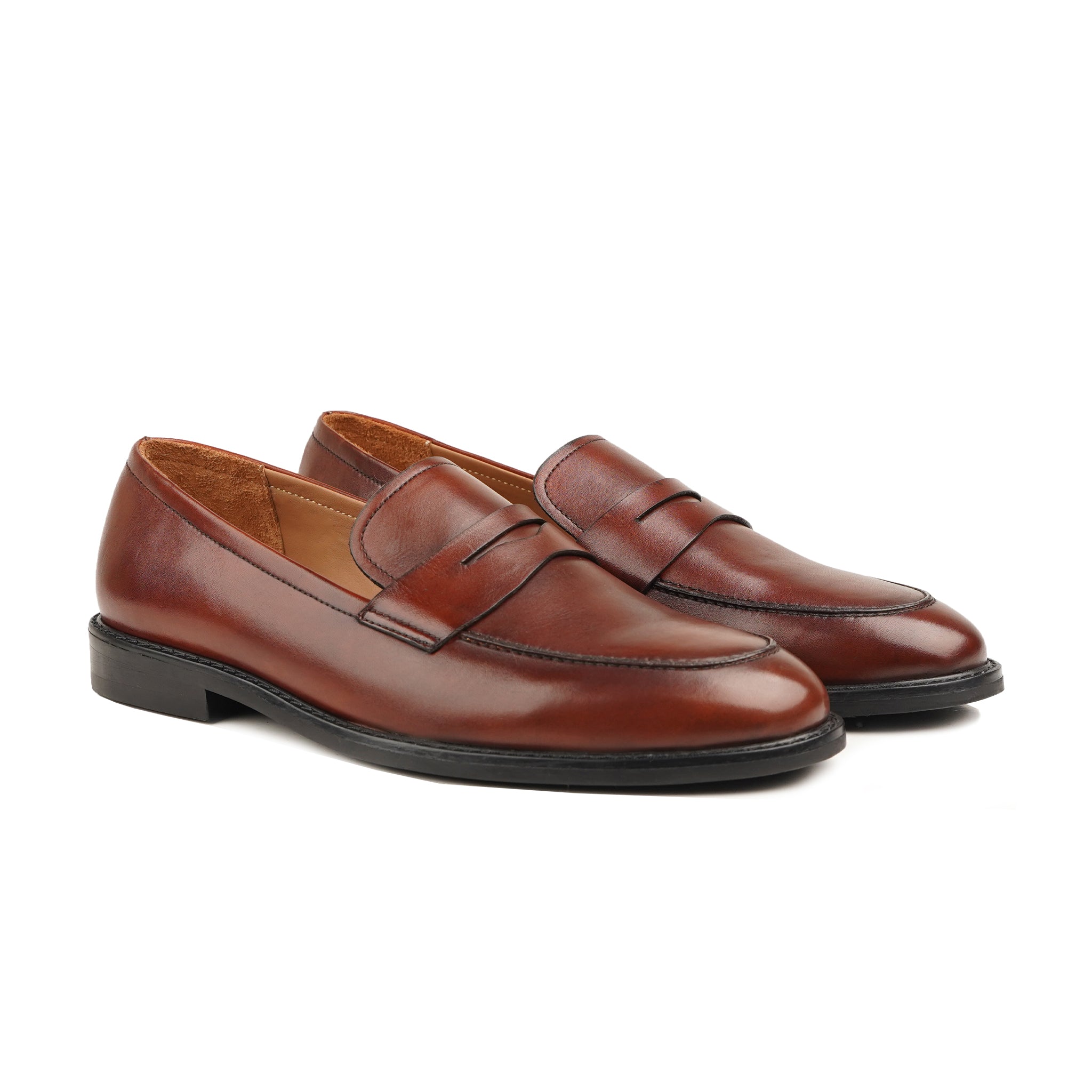 Martin - Men's Oxblood Calf Leather Loafer – Gomila Intersole