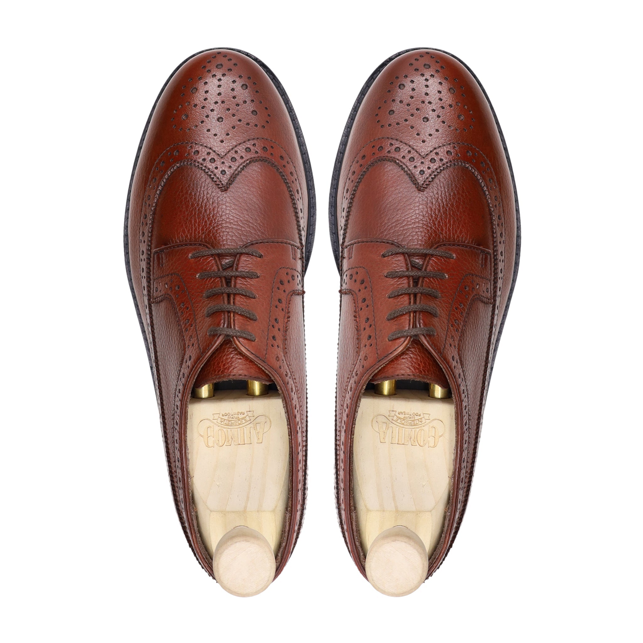 Tokyo - Oxblood Pebble Grain Derby – Gomila Intersole